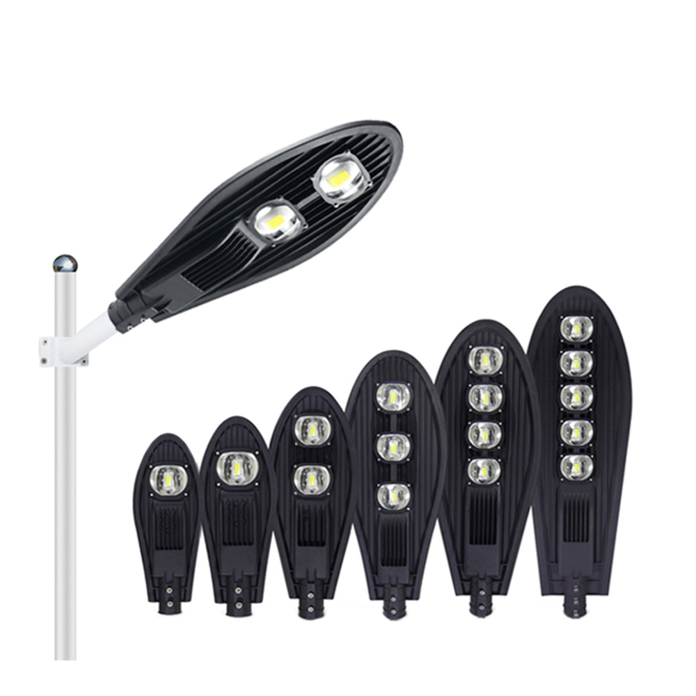 50-200W Smart LED Street Lamp - IP65 Die-Cast Design.