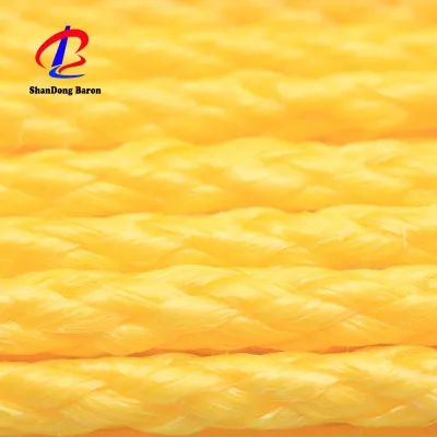 Hot sale Polyethylene monofilament 8-strand hollow braided rope
