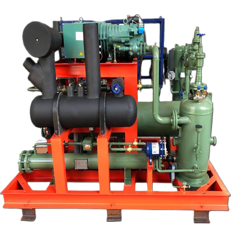 Refrigeration compressor for Brewery CO₂ recovery system
