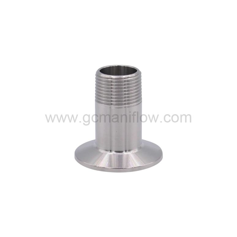 304/316 Stainless Steel Sanitary Fitting Tri-Clamp Quick Hex Male ...