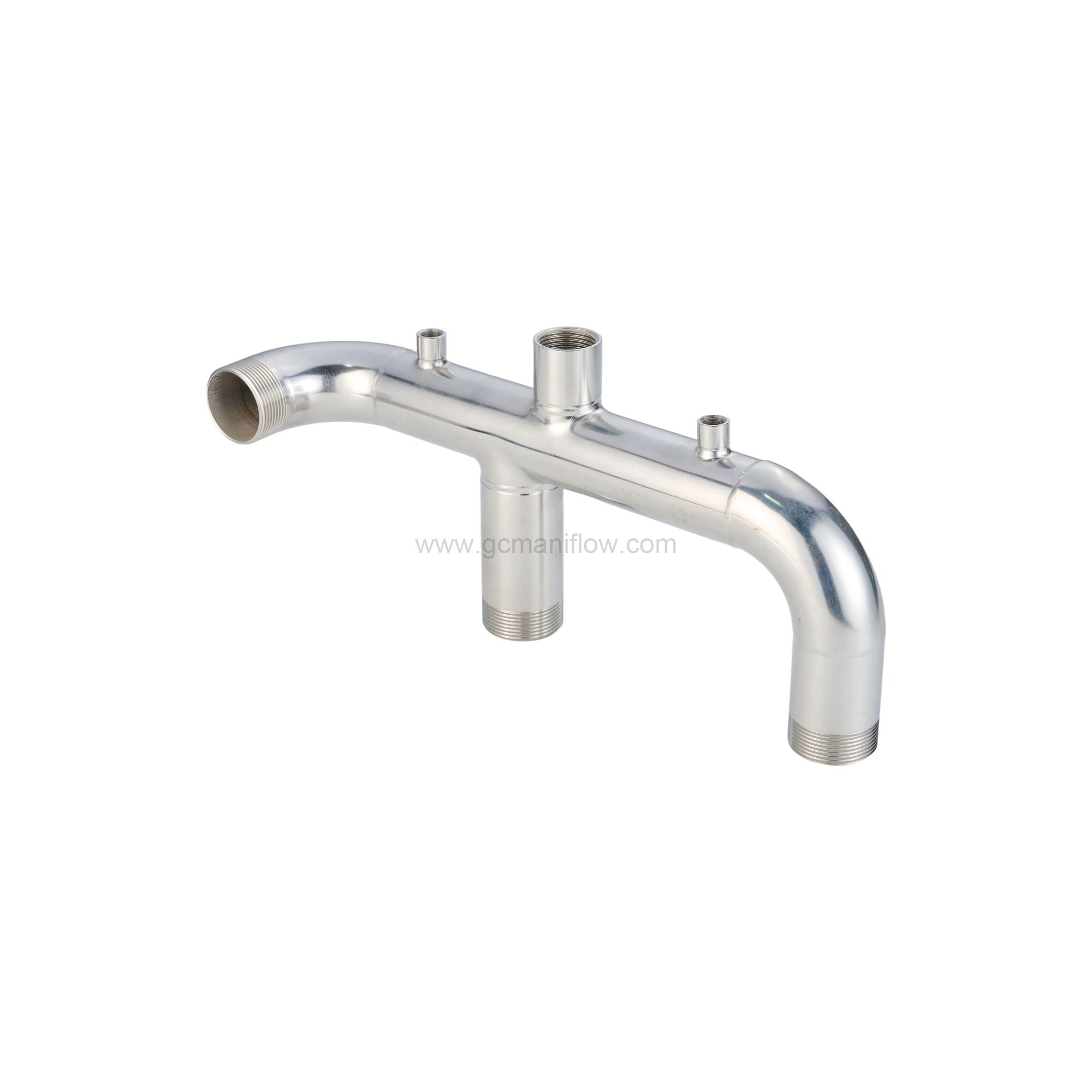 Stainless Steel Manifold Industrial Flow Manifold Customized Fluid ...