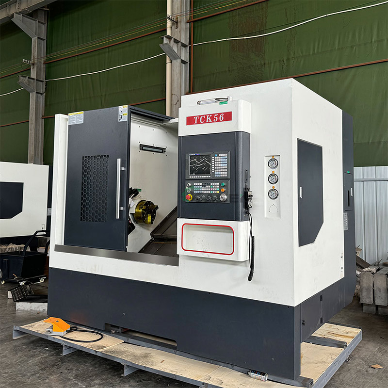 TCK56 Turning and Milling Compound Machine,Cnc Lathe Slant Bed