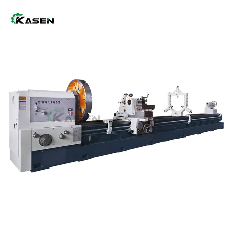 Heavy Duty CW61160 Metal Lathe for Precision Large Part Machining.