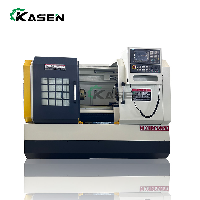 CK6136 CNC Lathe:4/6 Station Tool Holder for Versatile Machining.
