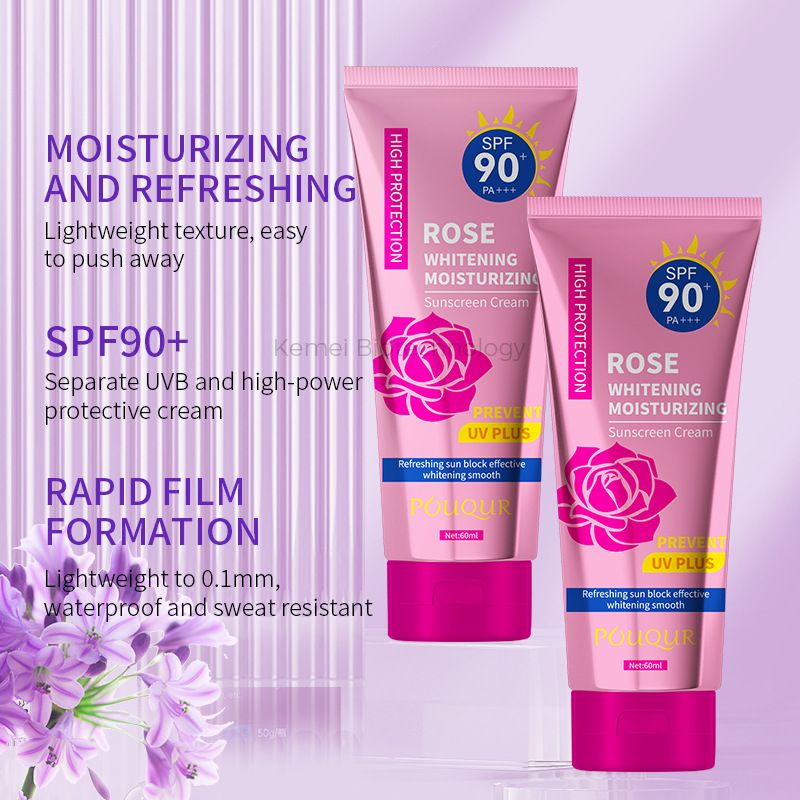 Rose Sunscreen Cream