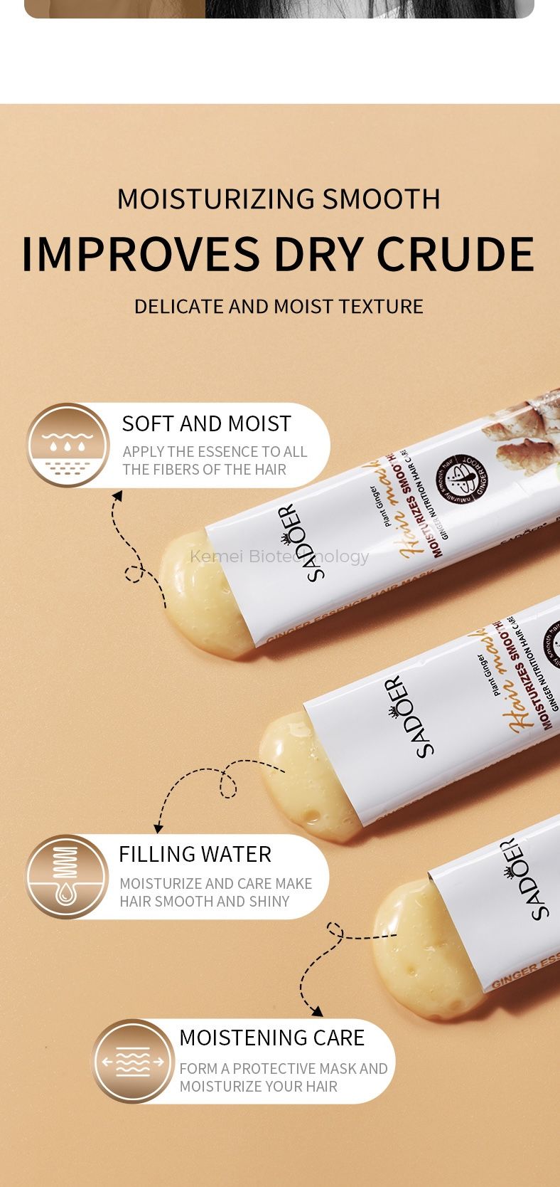 Ginger Refreshing and Smooth Hair Care Series