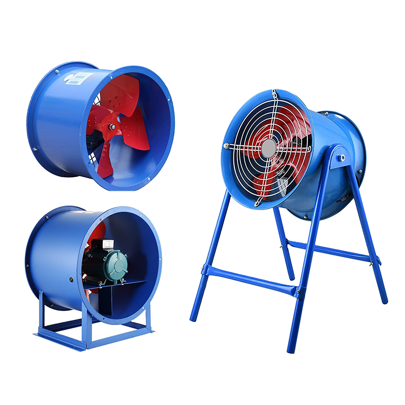 Mixed flow fan applications in industrial buildings