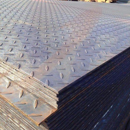 Carbon Steel Hot Rolled Checkered Plate Coil - Diamond/Lentil Pattern