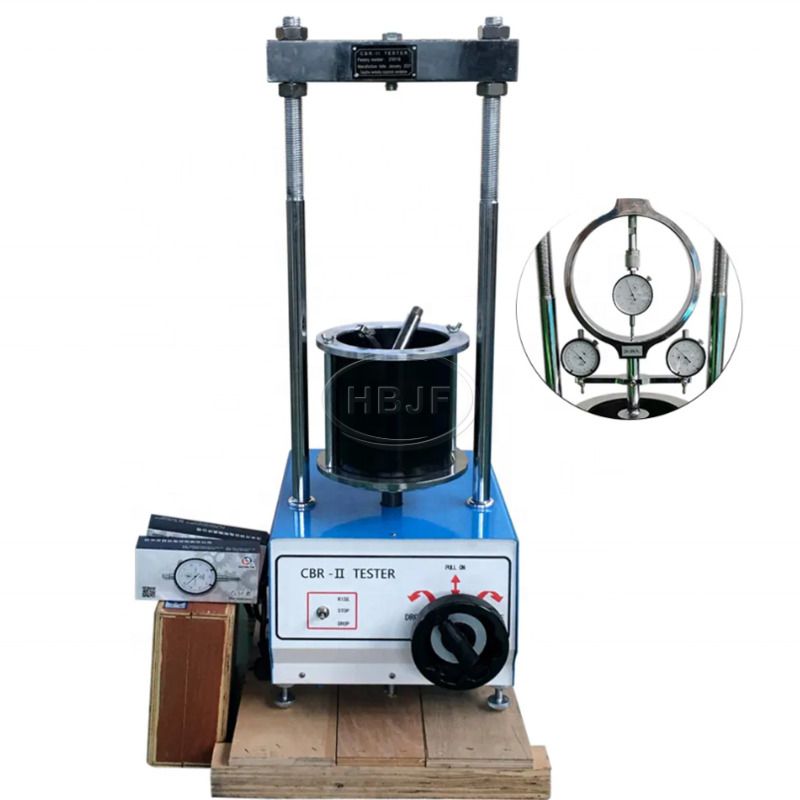 Precision California Bearing Ratio Tester for Soil Analysis.