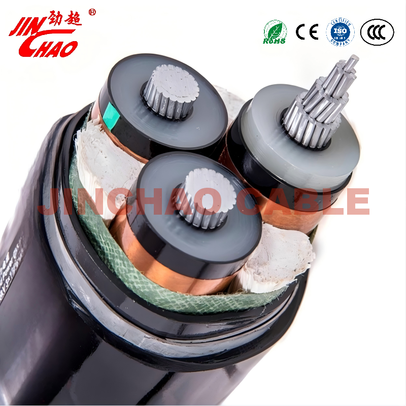 Kabel Daya XLPE Inti Aluminium Tegangan Menengah.