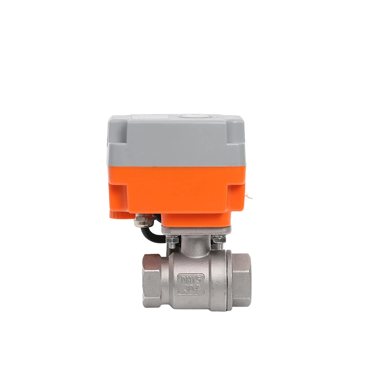 Electric miniature 304 ball valve_stainless steel precision casting ...