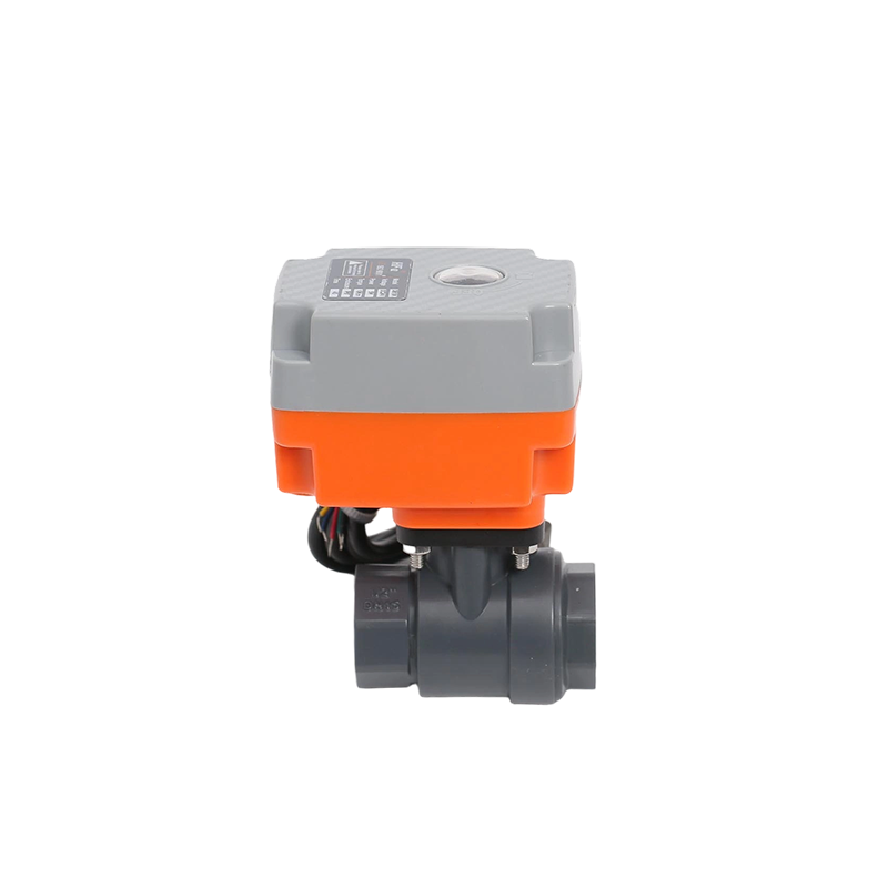 Electric Miniature PVC Ball Valve- Acid/Alkali Resistant, Low Torque ...