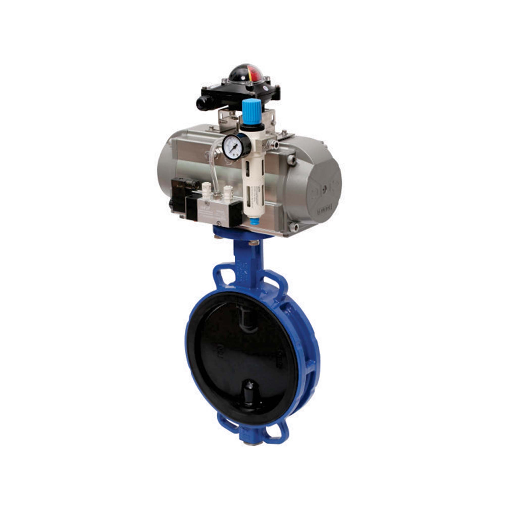 Lithium Battery Specific Butterfly Valve | Pneumatic Actuator | Anti ...