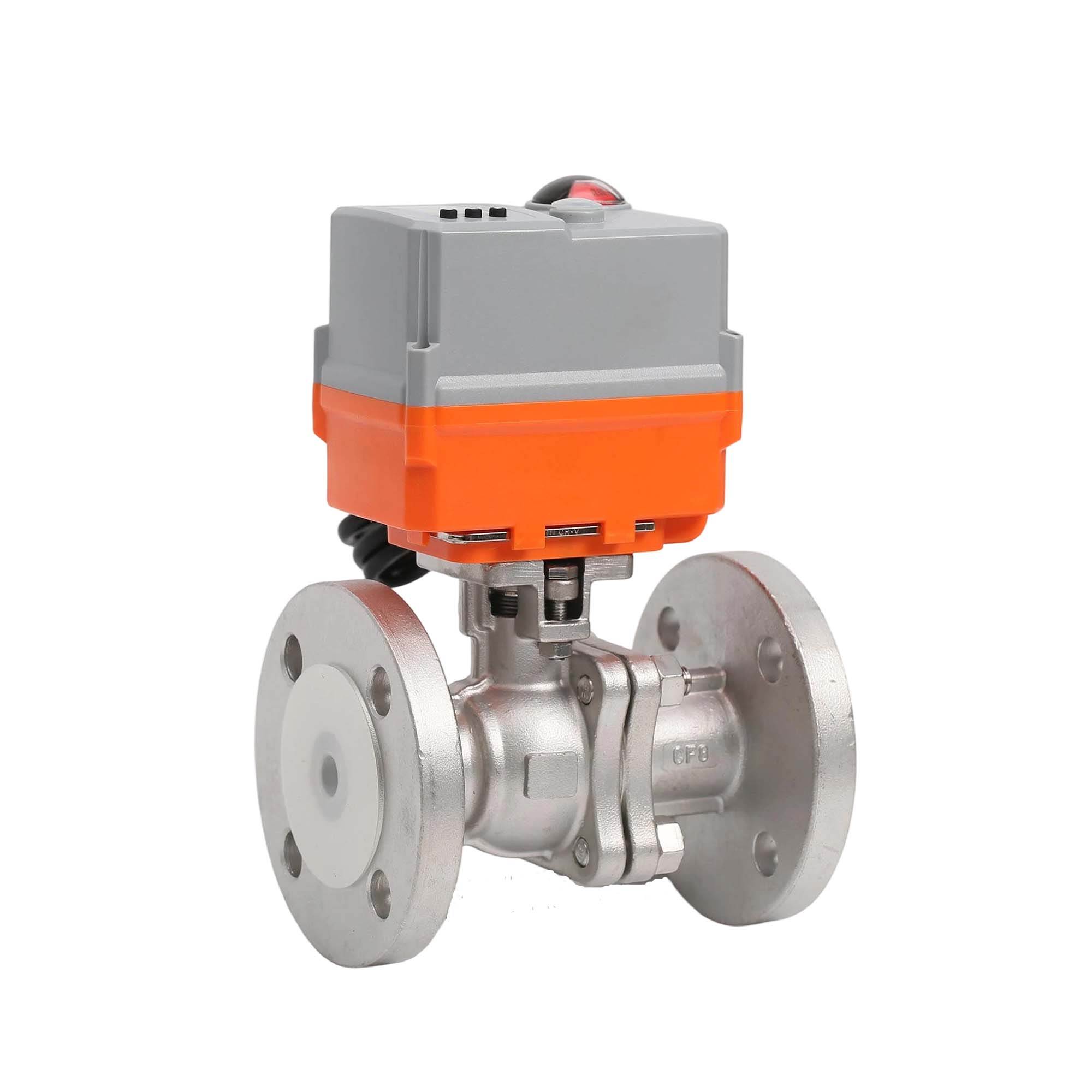 Regulating Ball Valve, Flanged Ball Valve, 2 Inch SS304 Ball Valve for ...