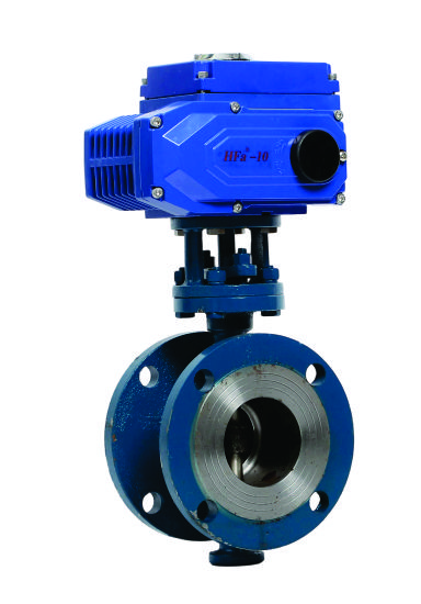 Electric High-Temperature Flange Ball Valve with Heat-Resistant PPL Seals