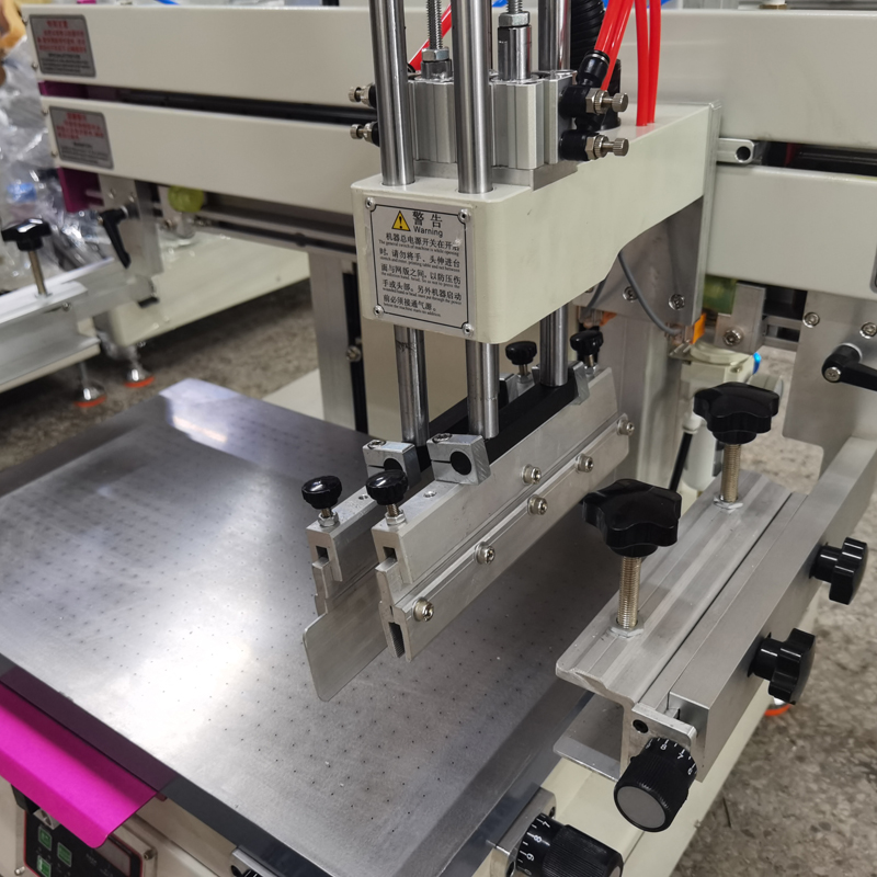 tabletop flatbed silk screen printer, tabletop screen printing machine