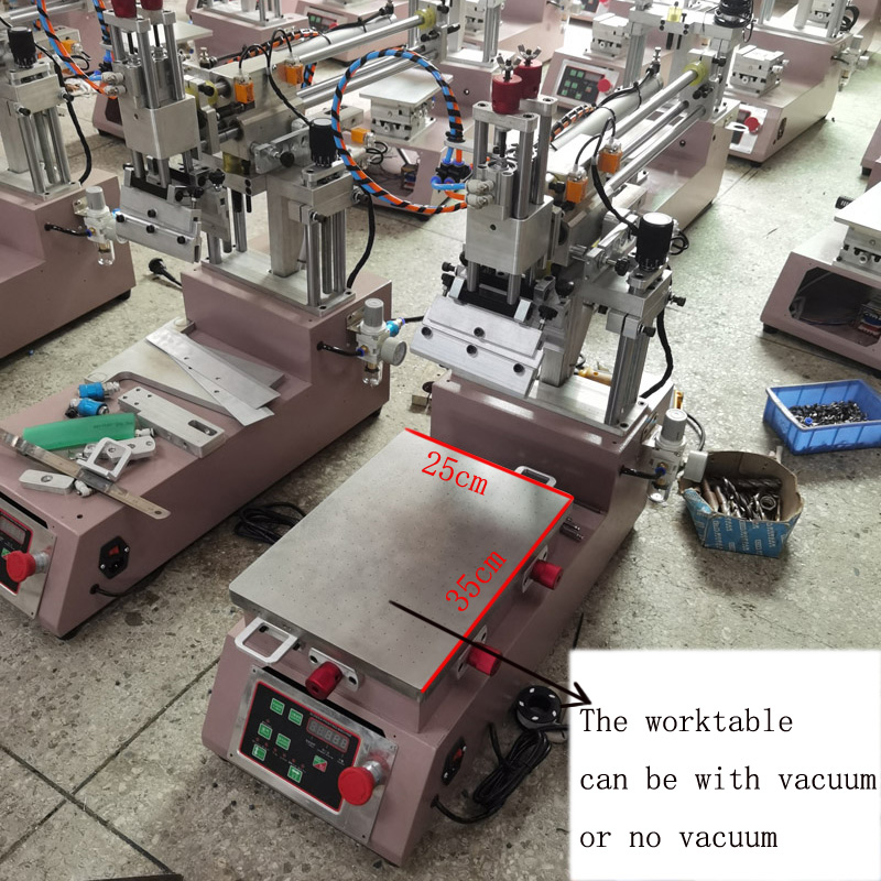 small silk screen printer, slipper screen printer,small screen printer
