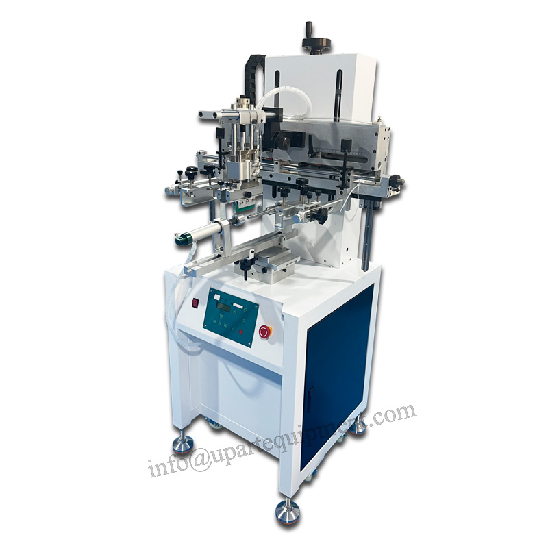 cylinder screen printer, cup screen printer, bowl screen printing