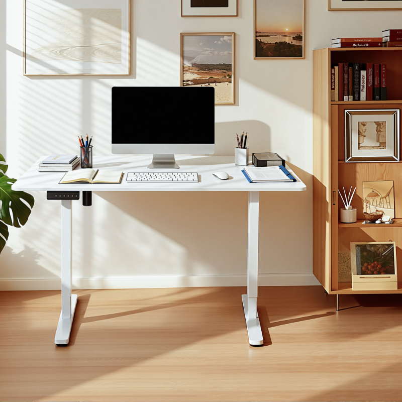 Basic Electric Standing Desk - 6-Key Controller with Sit-Stand Memory ...