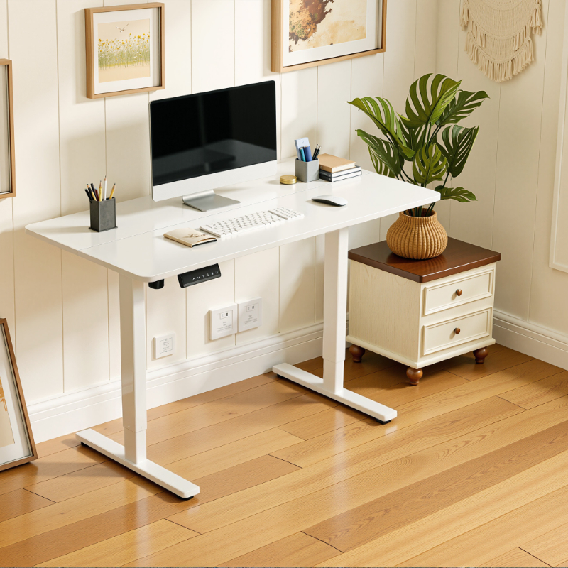 Single Motor Electric Lift Desk - Split-Board, 6-Key Controller with 3 ...