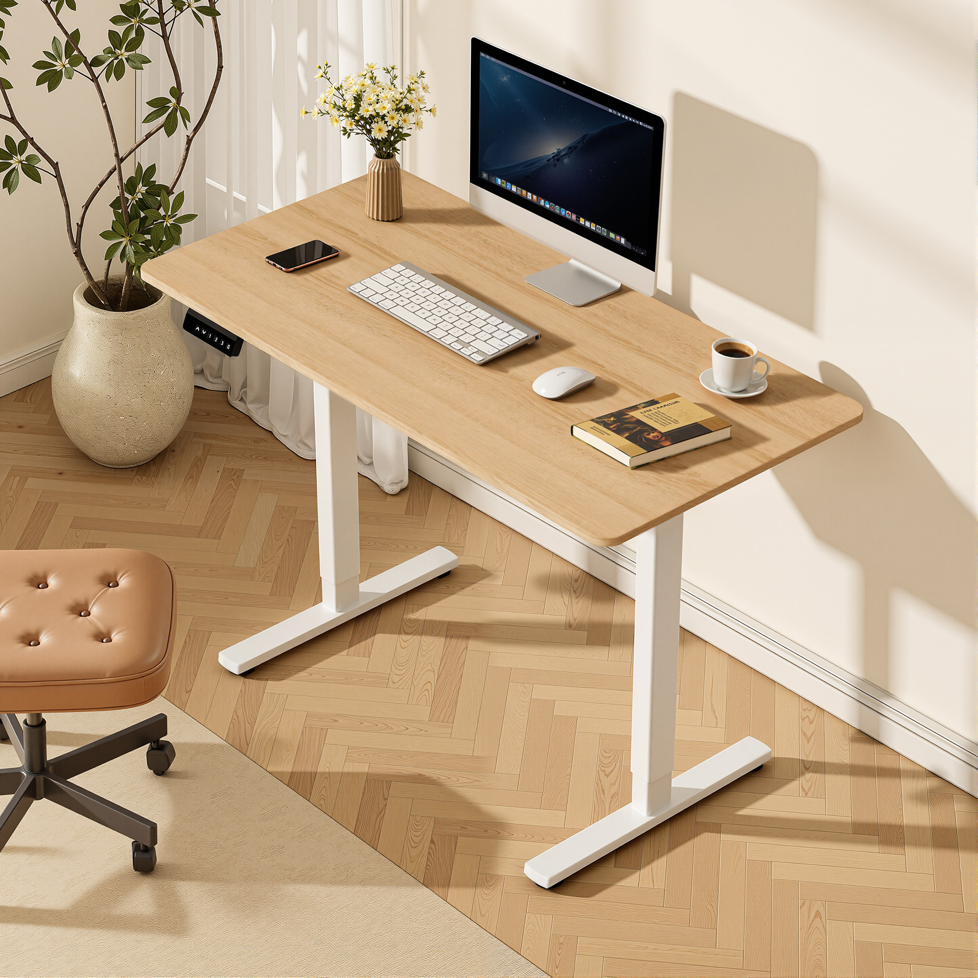 Basic Best-selling Standing Desk - Ergonomic Electric Height-Adjustable ...
