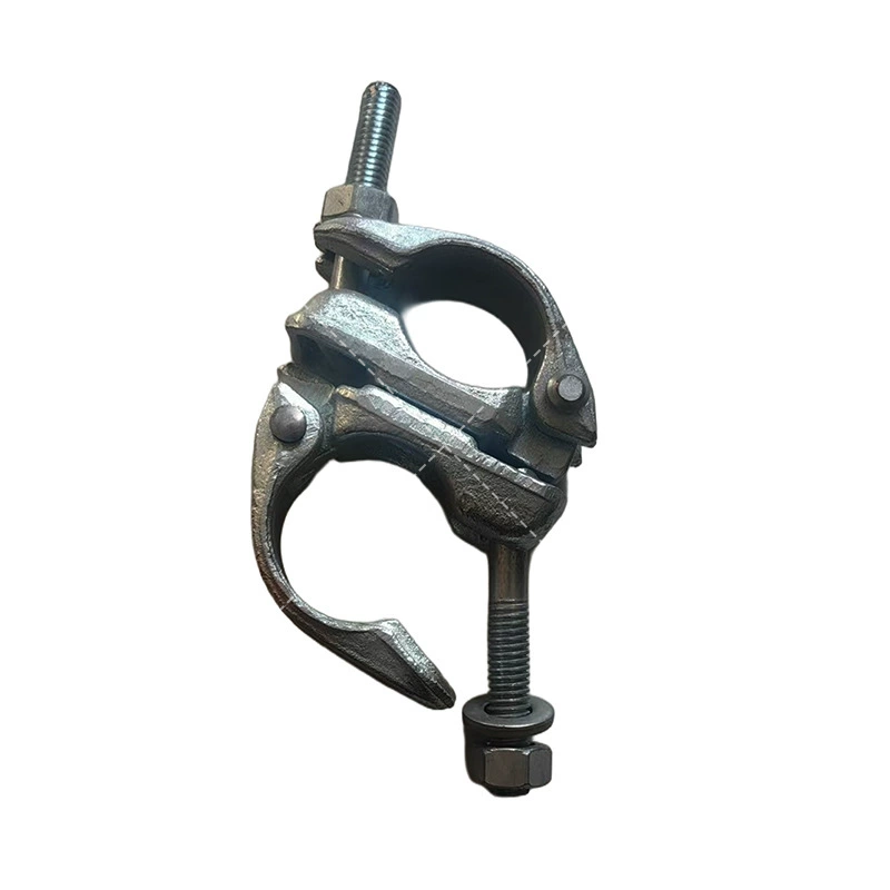Scaffolding cross-shaped forged coupler
