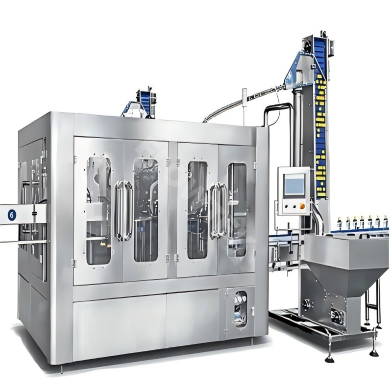 Auto Water Rinsing Filling Capping Machines