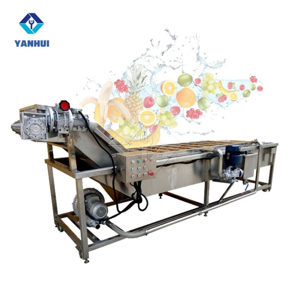 Bubble Washing Machine for Efficient Produce Cleaning