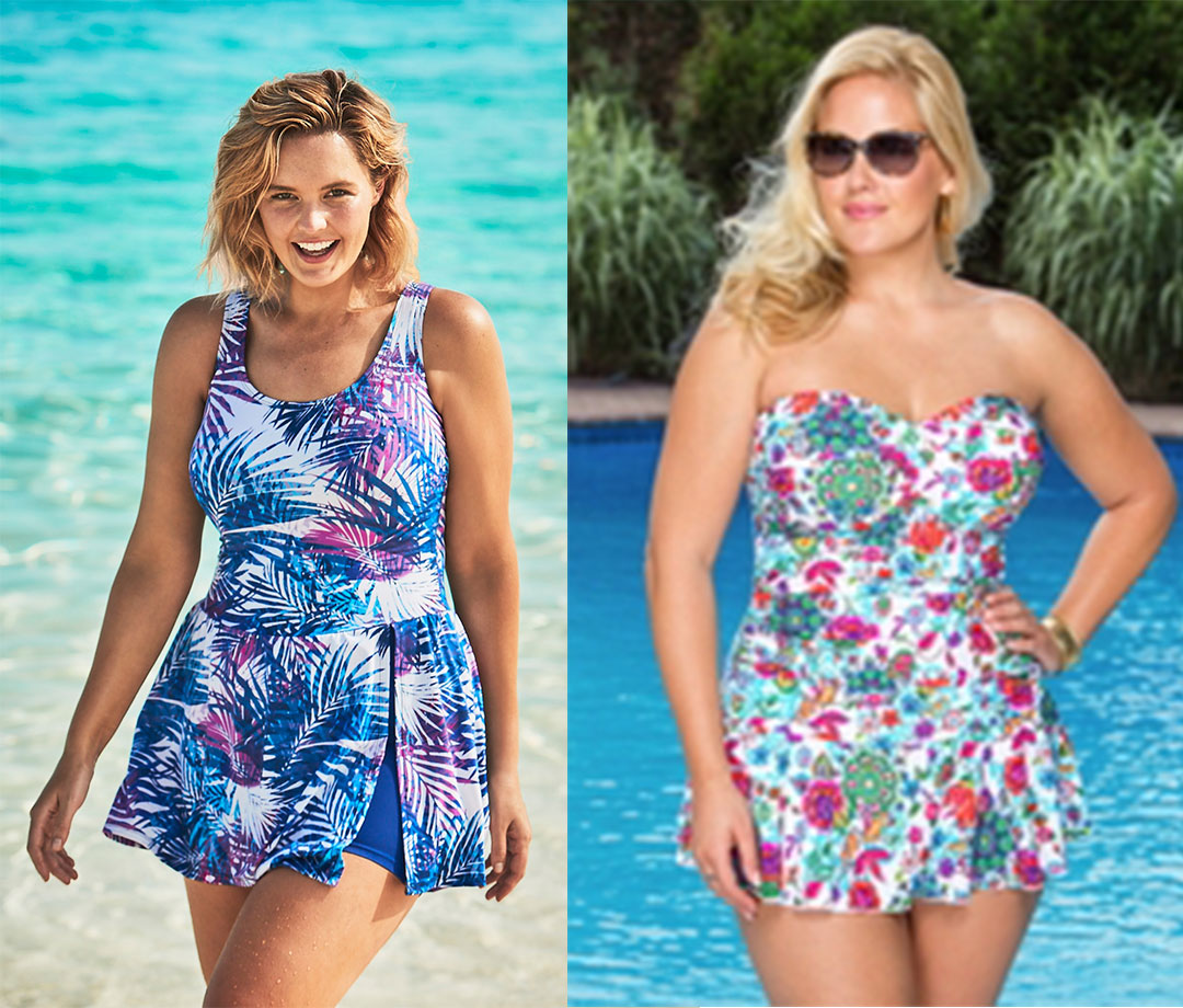 How do you hide lower belly fat in a swimsuit？