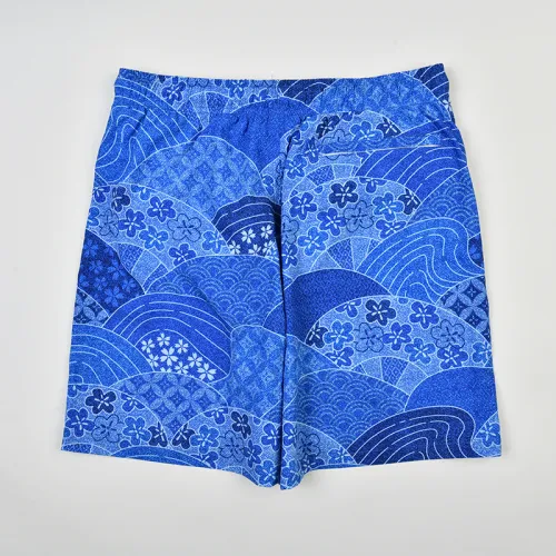 Blue Wave Printed Board Shorts