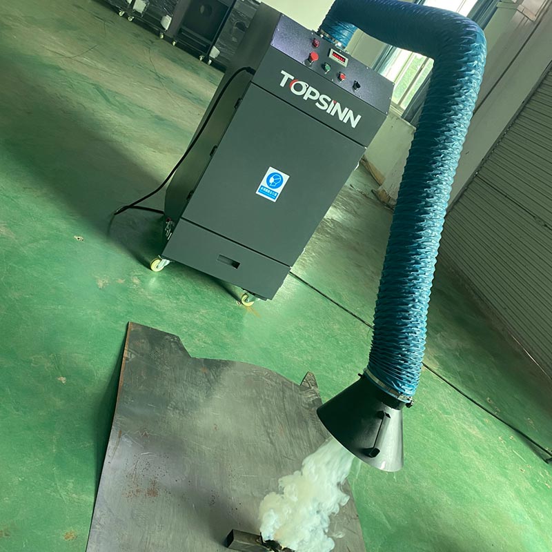 Movable Pulse Jet Dust Collector, Portable Welding Fume Dust Collector