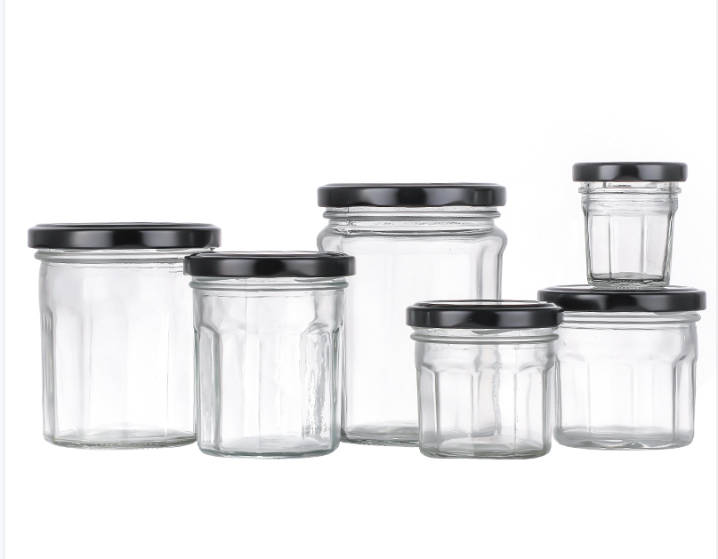 Glass jar packaging