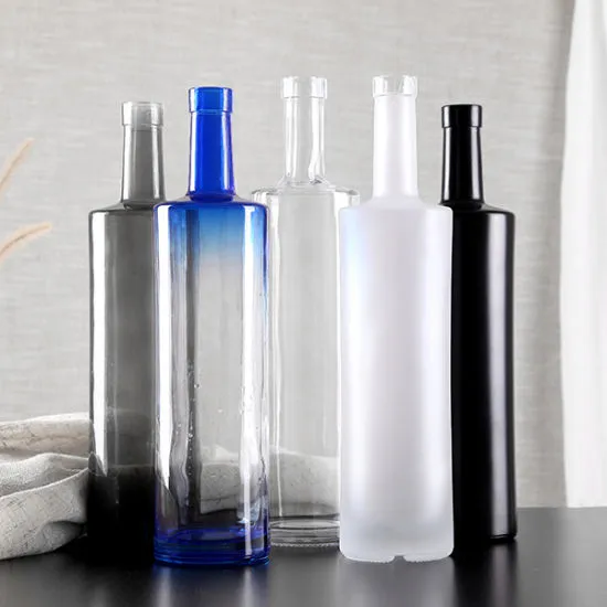The Glass Bottle Coating Process for vodka,whisky,gin bottle