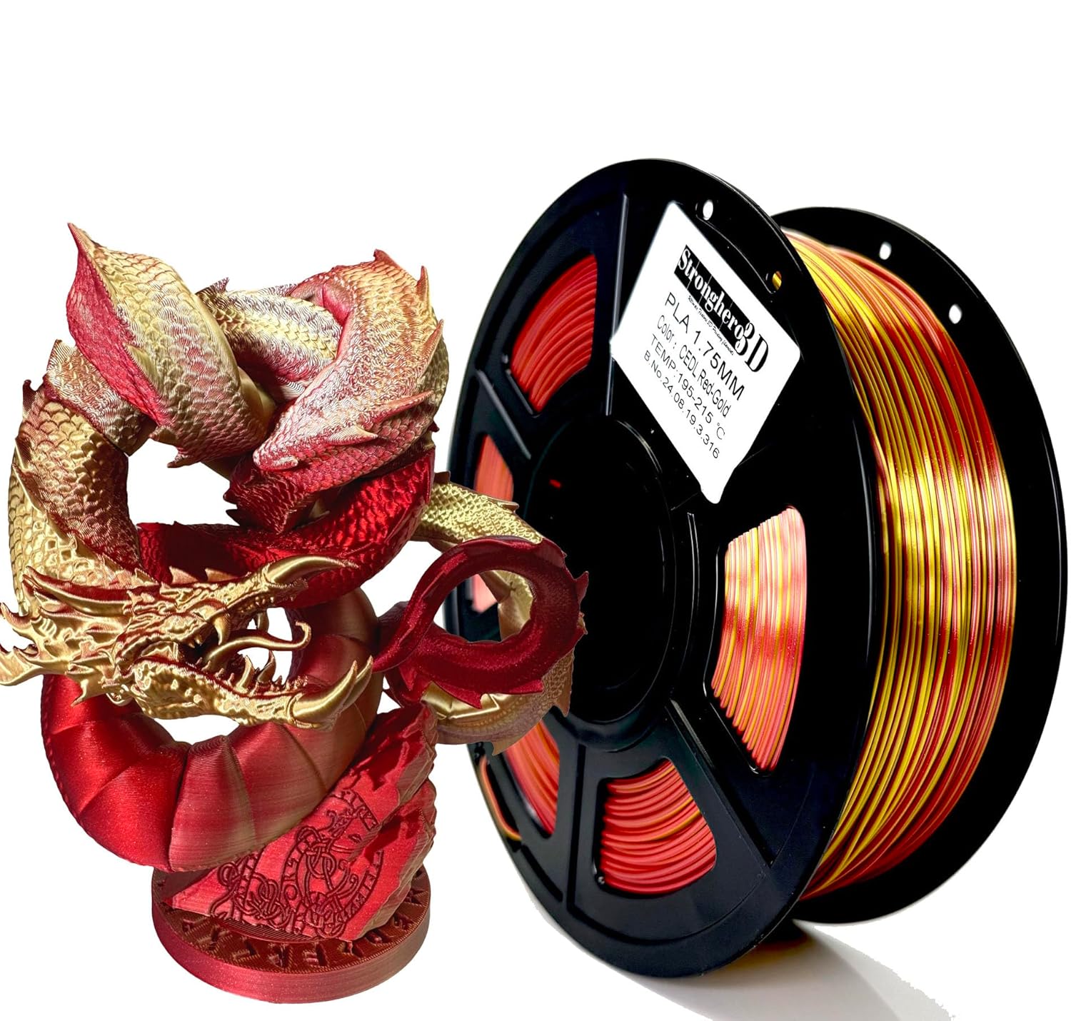 Dual Color PLA 3D Printer Filament