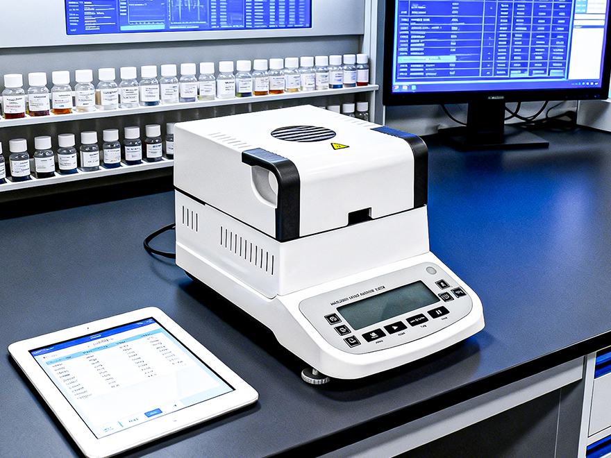 Working Principle of Halogen Moisture Analyzer