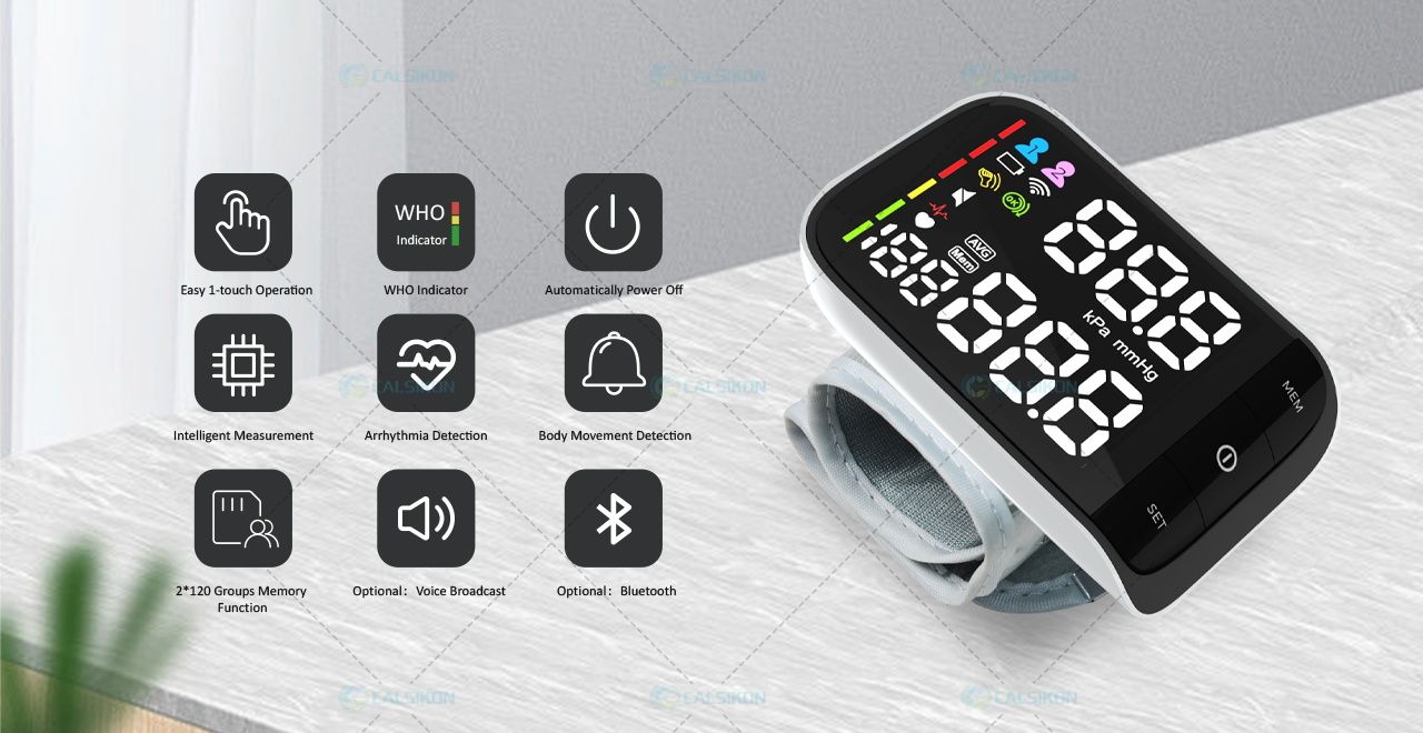 BP220 Wrist Digital Blood Pressure Monitor - Accurate & Compact.