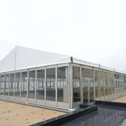 Glass tent