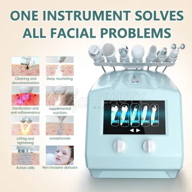 oxygen bubble facial machine,bubble facial machine,9 in 1 beauty machine