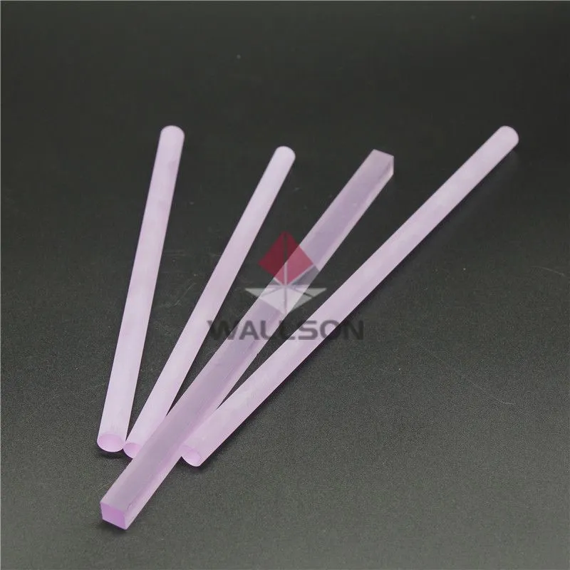 Nd YAG laser crystal rods used in laser surgery company and exporter