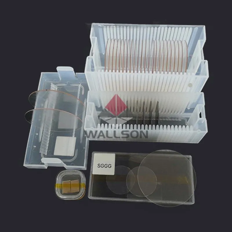 Diameter 76.2mm Lanthanum Aluminate LaAlO3 Crystal Wafer