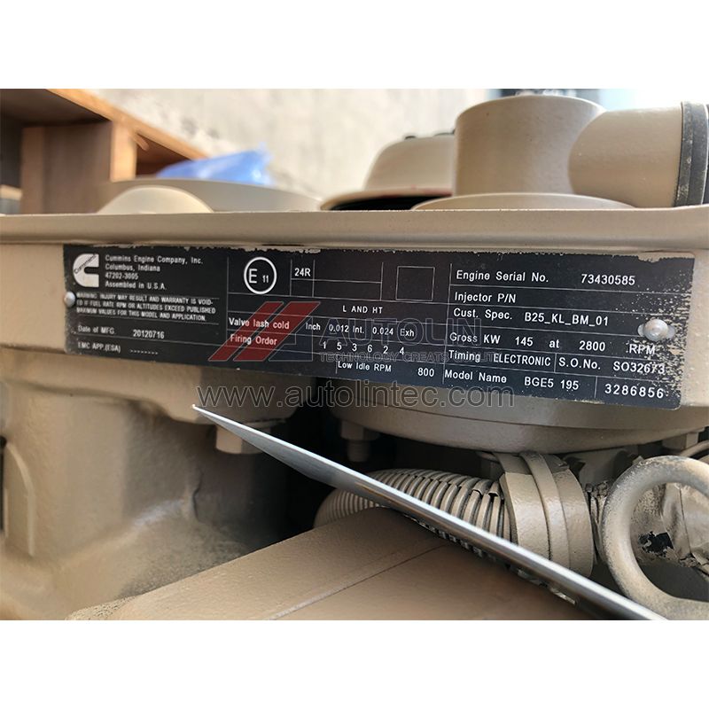 Cummins 6BT Natural gas engine assembly