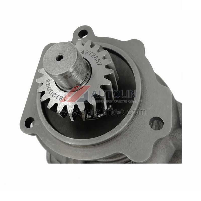 water pump, Cummins M11, heavy duty truck