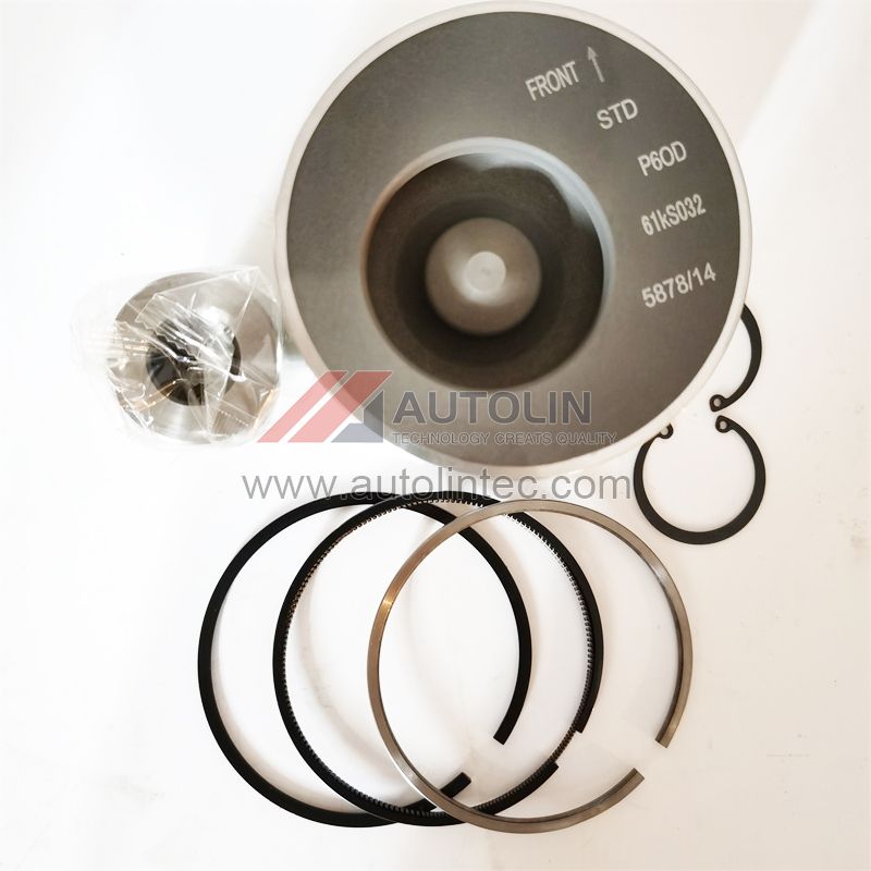 Piston kit with rings, Cummins 6CT, 3802601