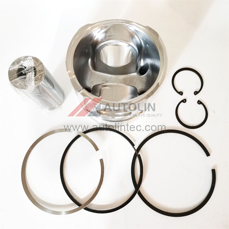Piston kit with rings, Cummins ISBE/QSB6.7 , 4955337