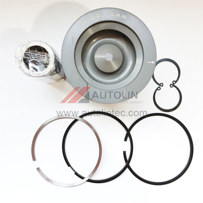 Engine piston kit, Cummins ISLE/QSL, 4376499