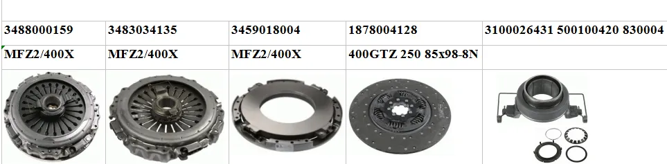 3488000159 Sachs Clutch Cover Pressure Plate for VOLVO