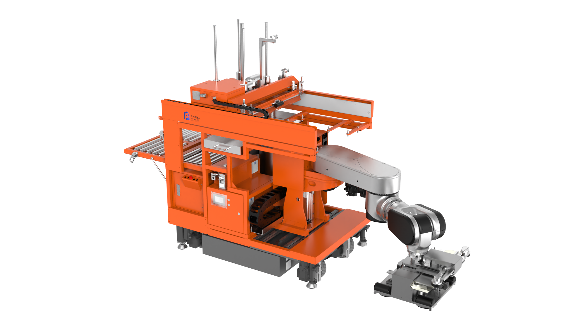 China Stone Tile Laying Robot for Large Scale Paving