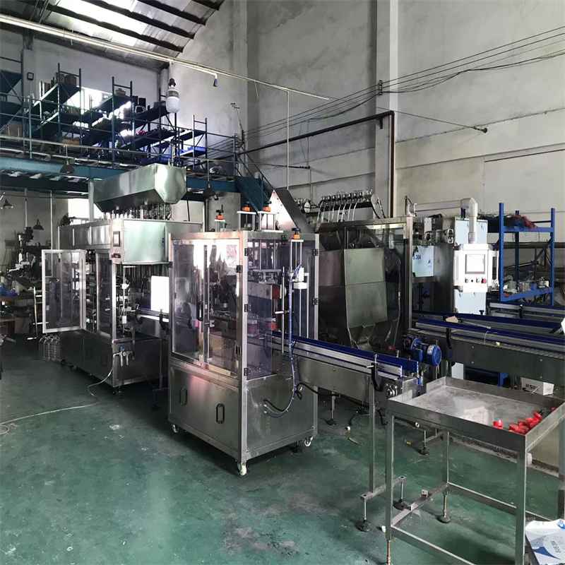 AZONE MACHINERY--Factory for Automatic 12 head edible oil fill line