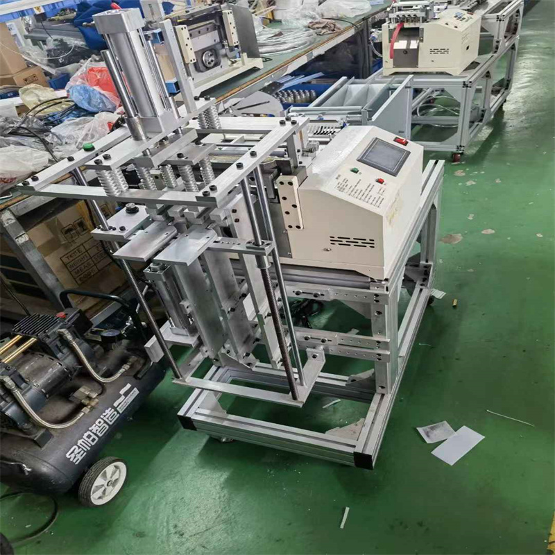 AZONE MACHINERY--Factory for Automatic velcro tape cutting stacking machine