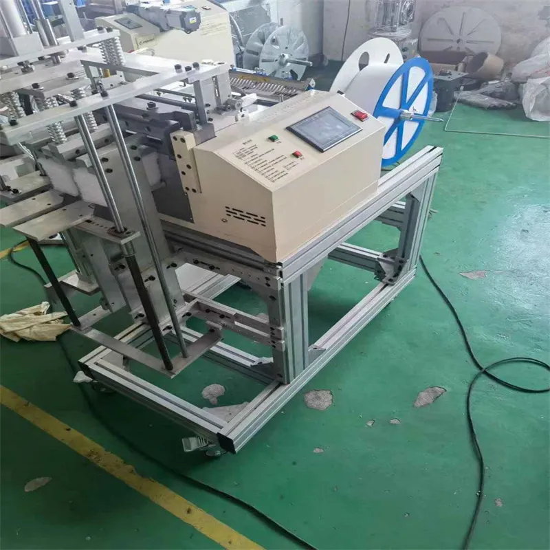 AZONE MACHINERY--Factory for Automatic velcro tape cutting stacking machine